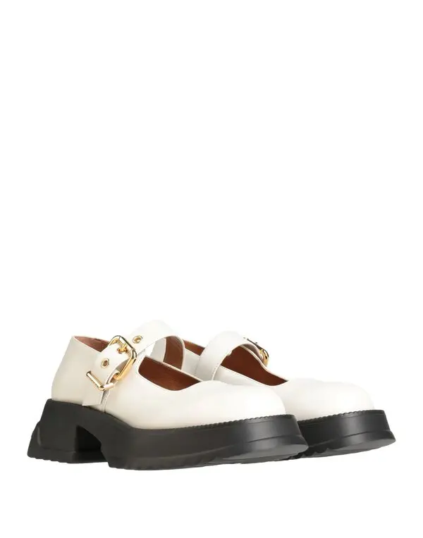 Marni Minimalist Leather Mary Janes