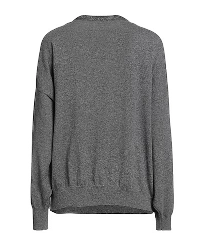 Brunello Cucinelli Lightweight Cashmere Knit V-neck Sweater With Sequins