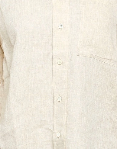 Brunello Cucinelli Linen Shirt With Appliqués