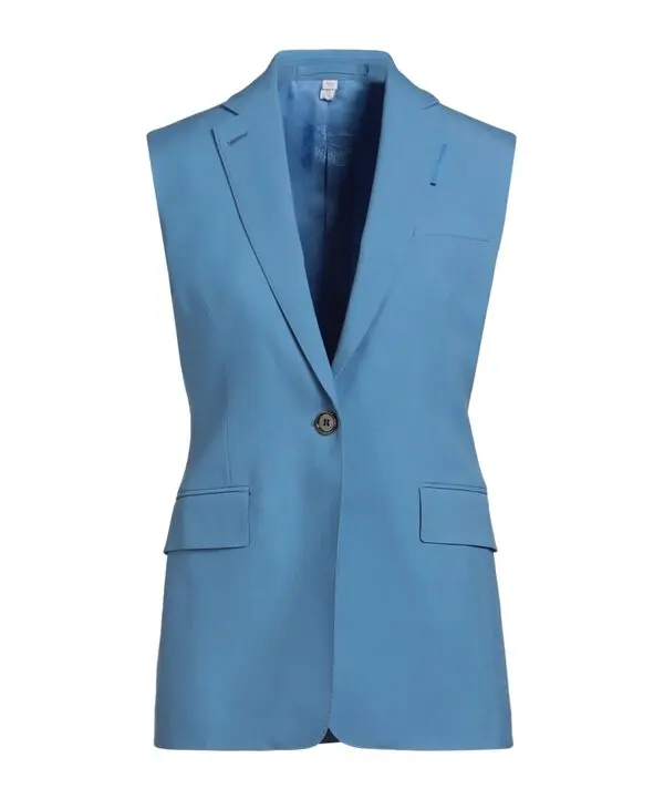 Burberry Sleeveless Wool Blazer