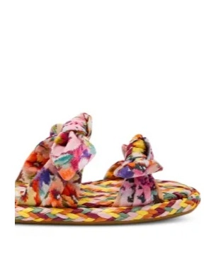 Zimmermann Carousel Floral-bow Sandals