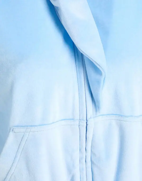 Balenciaga Chenille Zip-up Cropped Sweatshirt