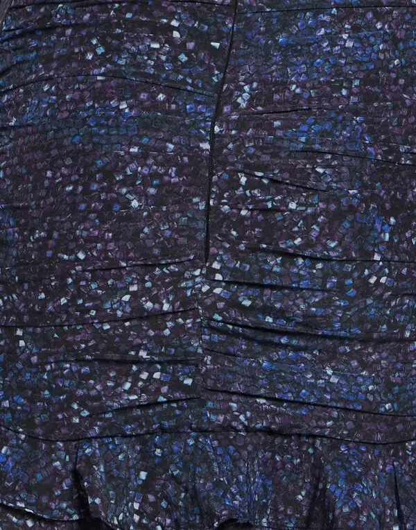 Isabel Marant Étoile Ruched Tiered Hem Mini Skirt