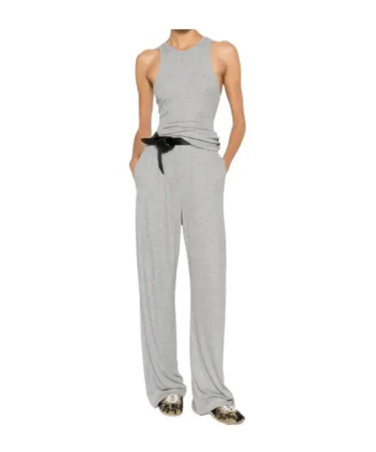 Nanushka Zoela Ribbed Barrel-leg Trousers
