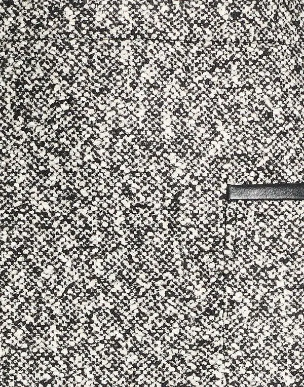 Max Mara Two-tone Bouclé Flared Mini Skirt