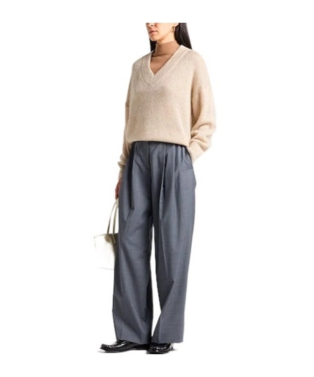 Brunello Cucinelli Solid Lightweight Knit Sweater