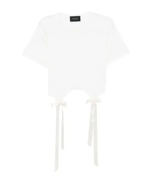 Simone Rocha Lyocell Fiber T-shirt - White