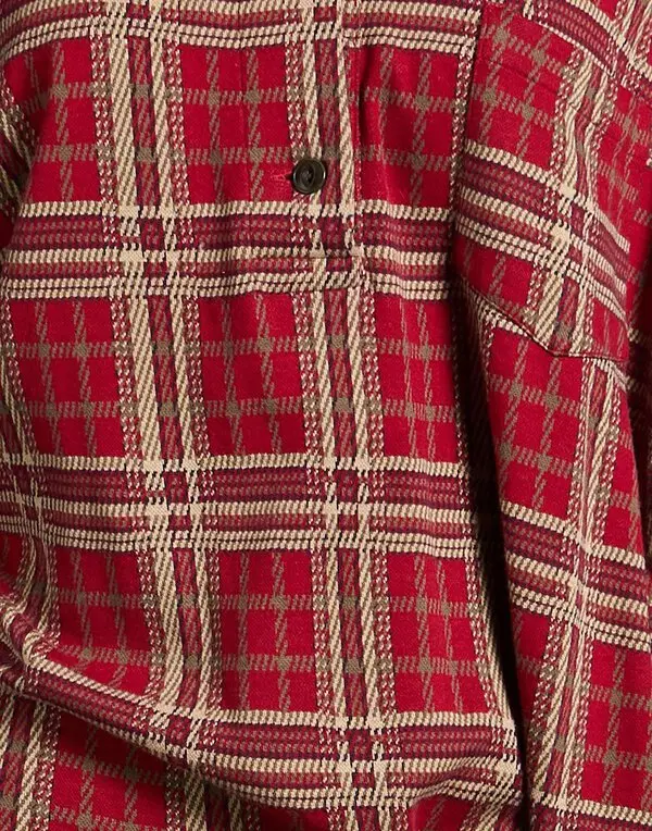 Isabel Marant Étoile Plaid Shirt Dress