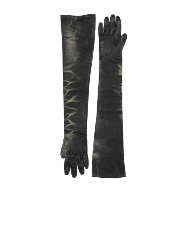 MAISON MARGIELA Two-tone Leather Gloves