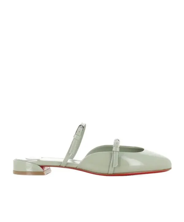 CHRISTIAN LOUBOUTIN Jane Nina Flat Mules - Multicolor