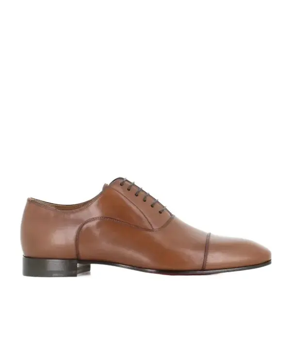 CHRISTIAN LOUBOUTIN Greggo Lace-up Leather Shoes