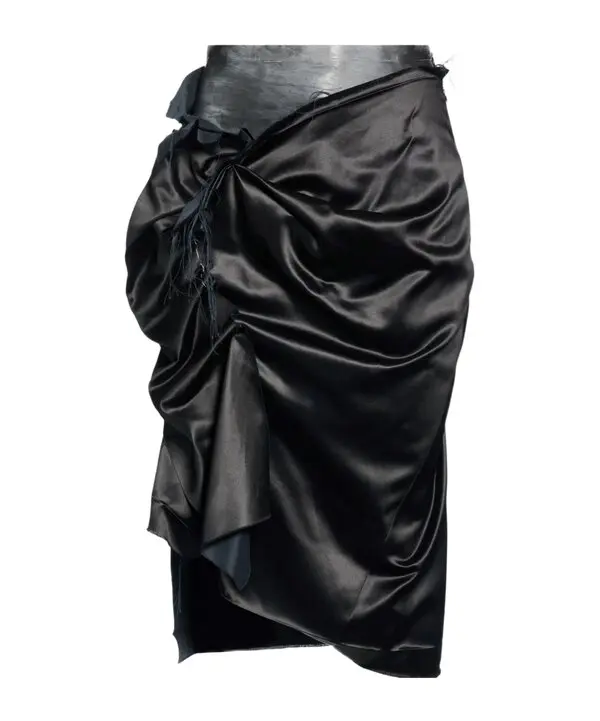 MAISON MARGIELA Satin Pencil Skirt