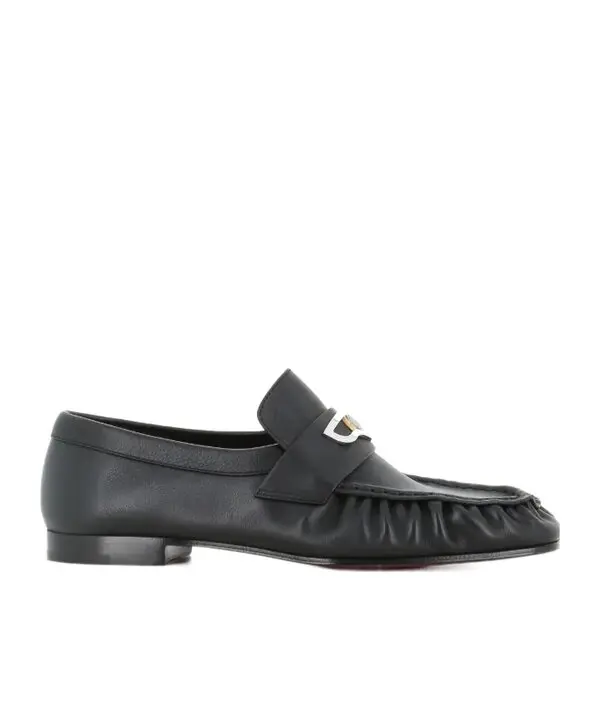 CHRISTIAN LOUBOUTIN Flat Loafers - Black