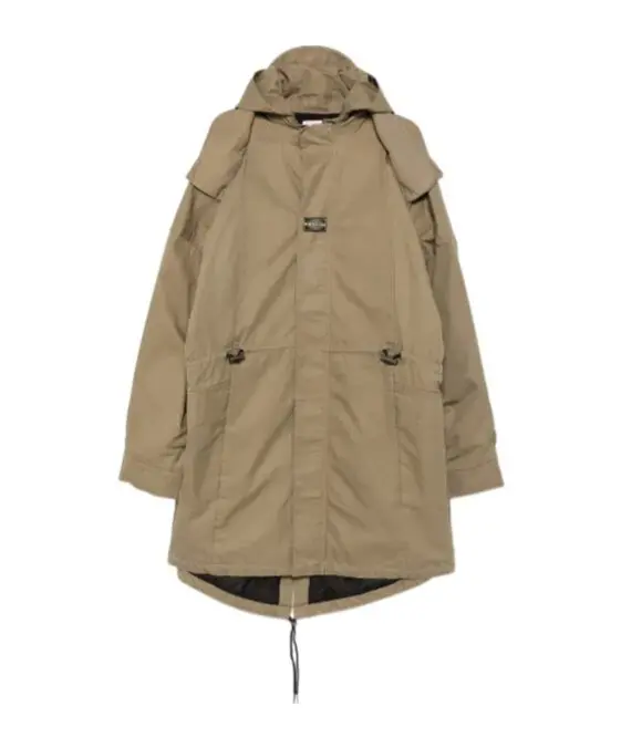 Martine Rose Hooded Drawstring-waist Coat