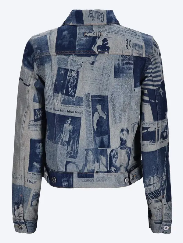 JEAN PAUL GAULTIER Long-sleeved Denim Jacket