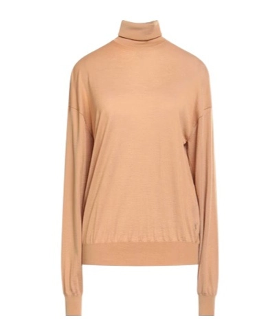 Saint Laurent Solid Color Wool Knit Sweater