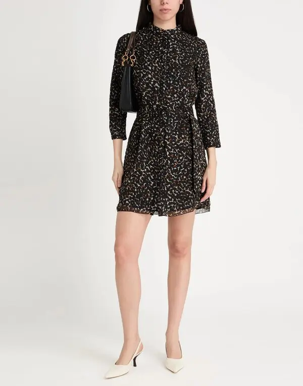 Burberry Printed Crepe Shirt Dress