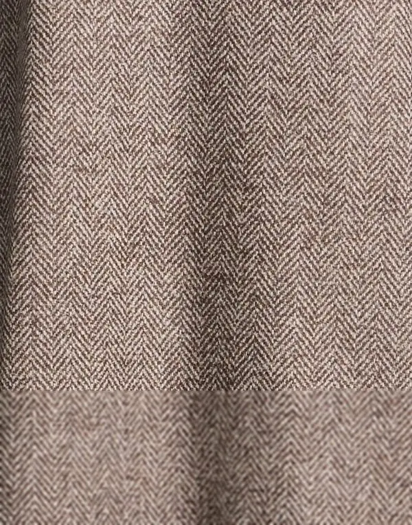 Brunello Cucinelli Sleeveless Wool Dress With Boning
