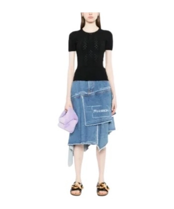J.W.ANDERSON Pointelle Bow Top