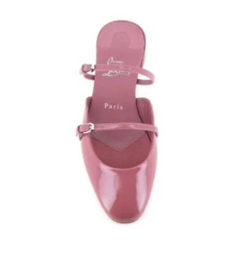 CHRISTIAN LOUBOUTIN Jane Nina Flat Mules