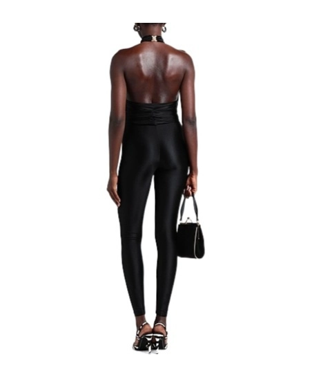 Saint Laurent Sleeveless V-neck Jumpsuit