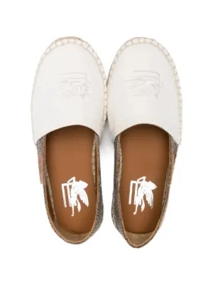 Etro Paisley Motif Logo Loafers