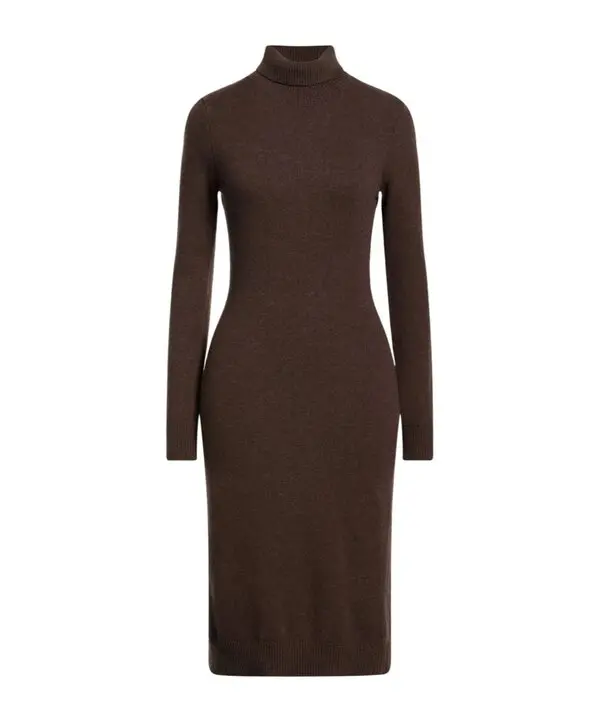 MAISON MARGIELA Fitted Knit High Neck Dress