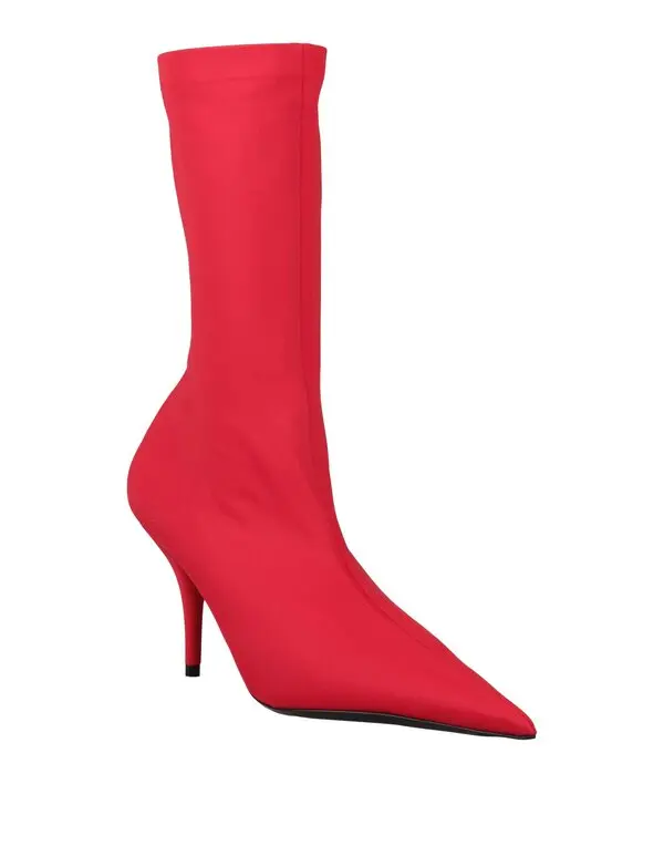 Balenciaga Solid Color Ankle Boots