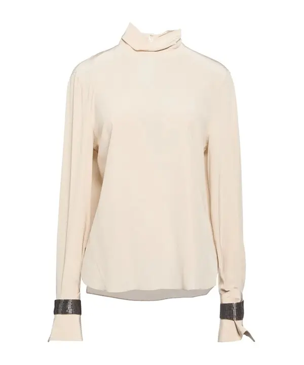 Brunello Cucinelli Solid-color Turtleneck Long-sleeve Shirt