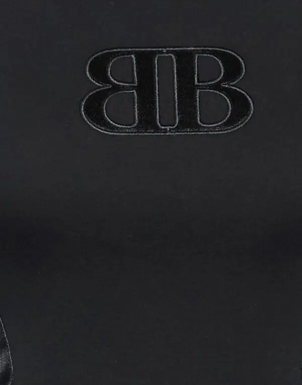 Balenciaga Appliqué Satin Jersey Top