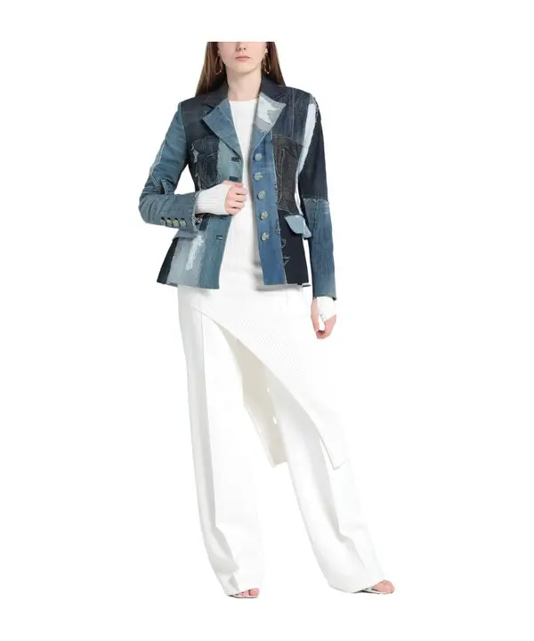 Dolce & Gabbana Paneled Denim Blazer