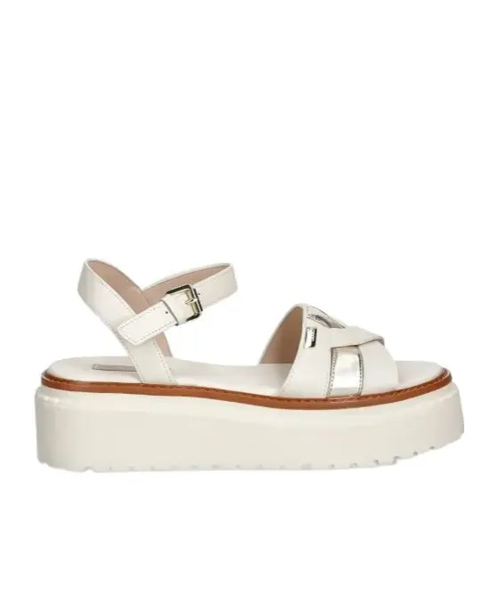 Liu Jo Leather Platform Sandals