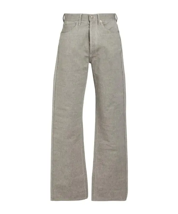 MAISON MARGIELA Solid Color Casual Trousers
