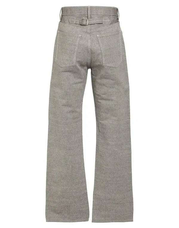 MAISON MARGIELA Solid Color Casual Trousers