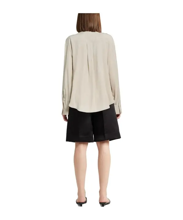 Brunello Cucinelli Silk Shirts Blouses