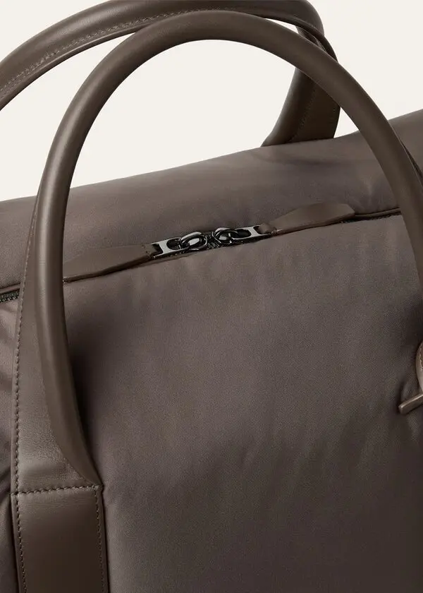 Loro Piana Medium Wind Duffle Bag - Clay/agate