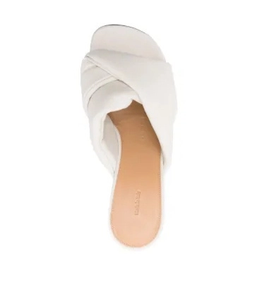 J.W.ANDERSON Leather Heeled Mules