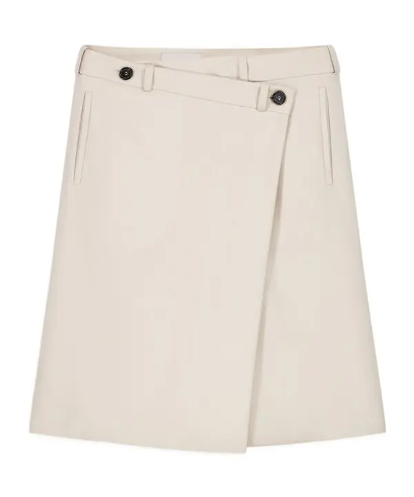 Coperni Button-detail Circular Midi Skirt