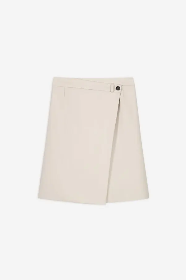 Coperni Button-detail Circular Midi Skirt