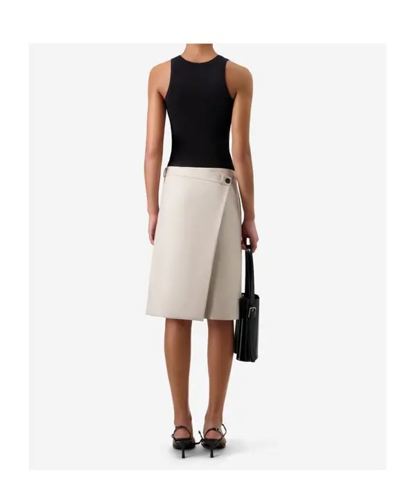 Coperni Button-detail Circular Midi Skirt