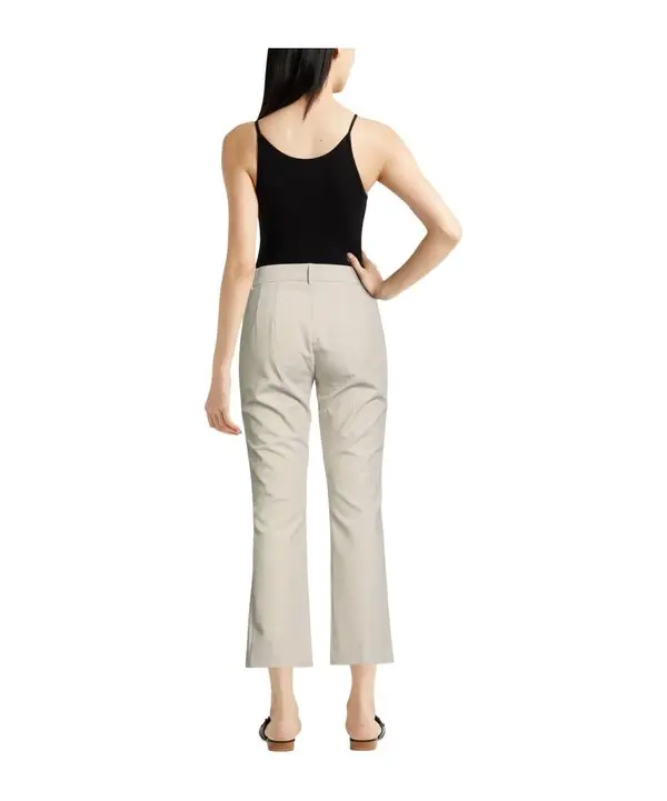 Max Mara Bootcut Trousers With Zip And Hook Fastenings