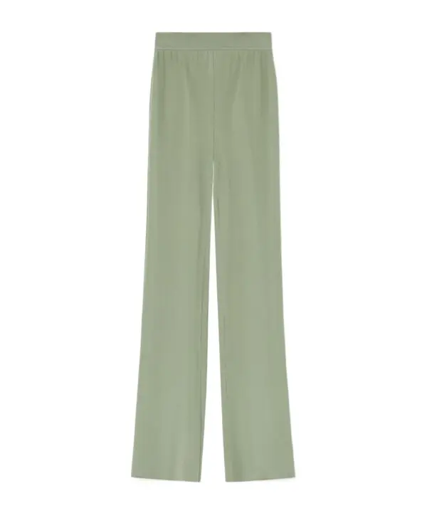 Loro Piana Royal Lightness Pants High-rise, Ribbed Waistband