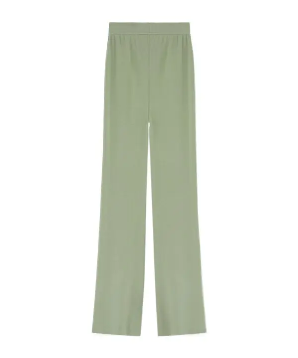 Loro Piana Royal Lightness Pants High-rise, Ribbed Waistband