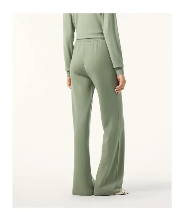 Loro Piana Royal Lightness Pants High-rise, Ribbed Waistband