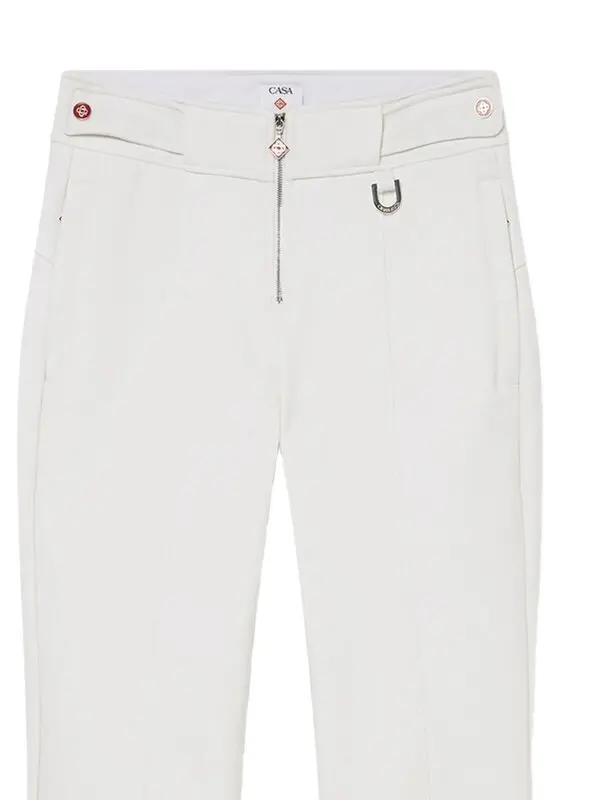 Casablanca Logo Detail Flared Ski Pants