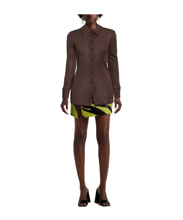 Sportmax Solid Colour Shirts Blouses