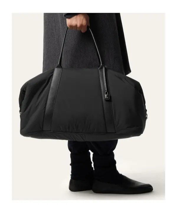 Loro Piana Wind Duffle Bag - Black/agate