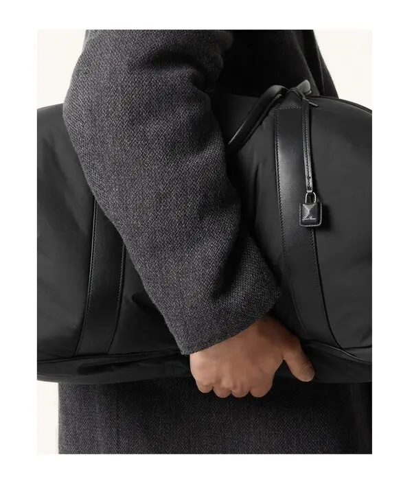 Loro Piana Wind Duffle Bag - Black/agate