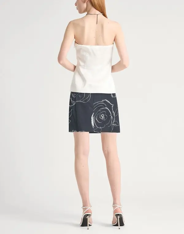 Marni Floral Print Flared Poplin Skirt