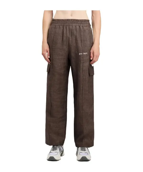 Palm Angels Logo-embroidered Track Trousers
